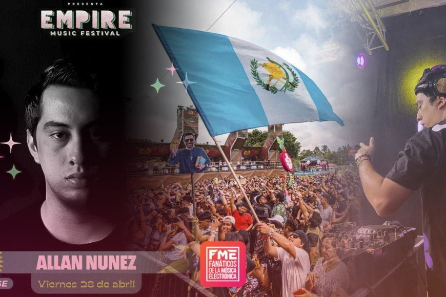 Allan Nunez puso a bailar a todos en el Empire Music Festival - FMETV